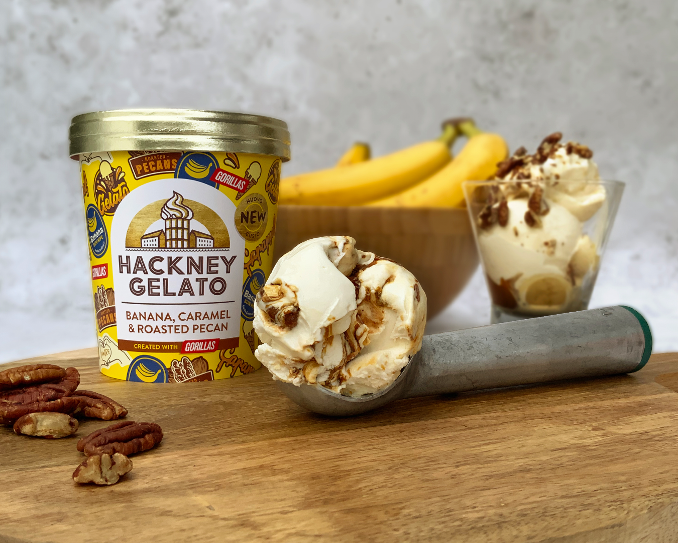 Hackney Gelato launch new recipe exclusively on Gorillas